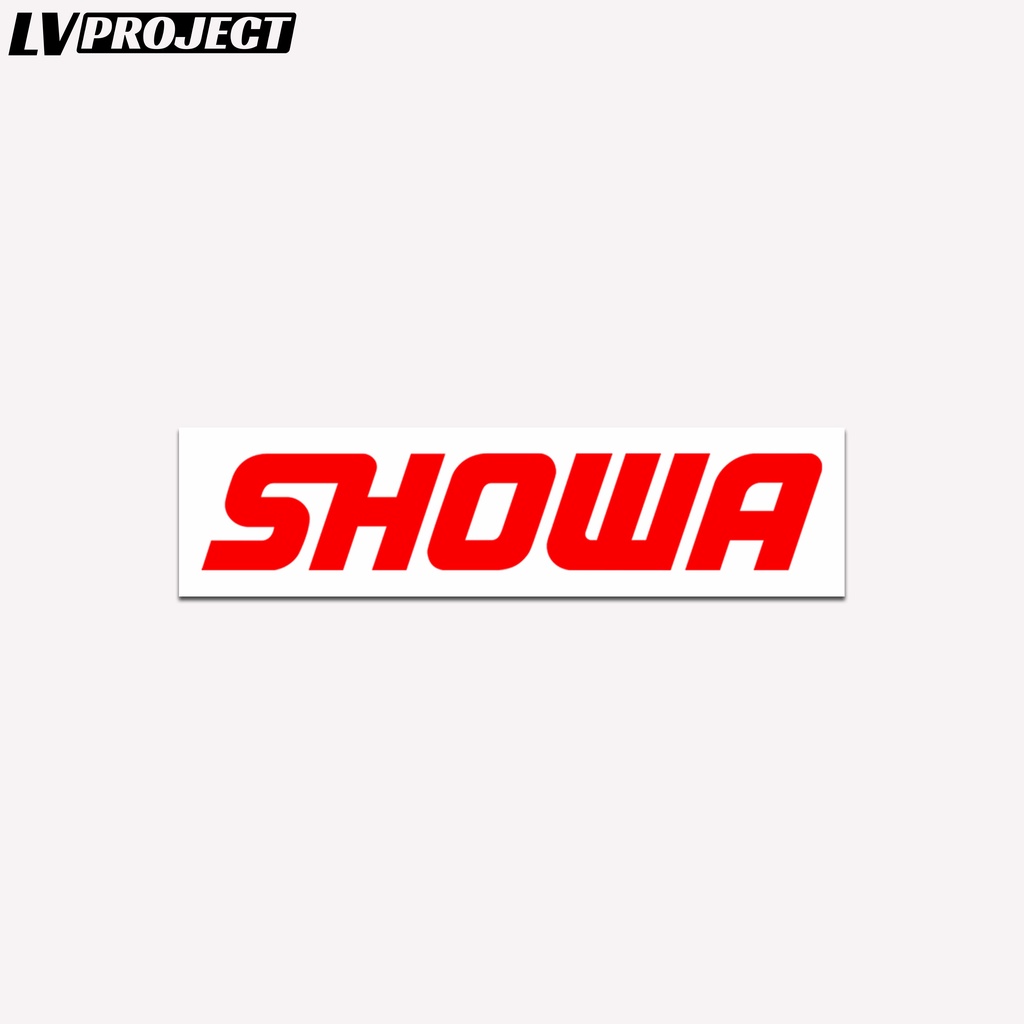 Jual Stiker Showa Shock Laminasi Glossy Tahan Air Sticker Shock Breaker ...