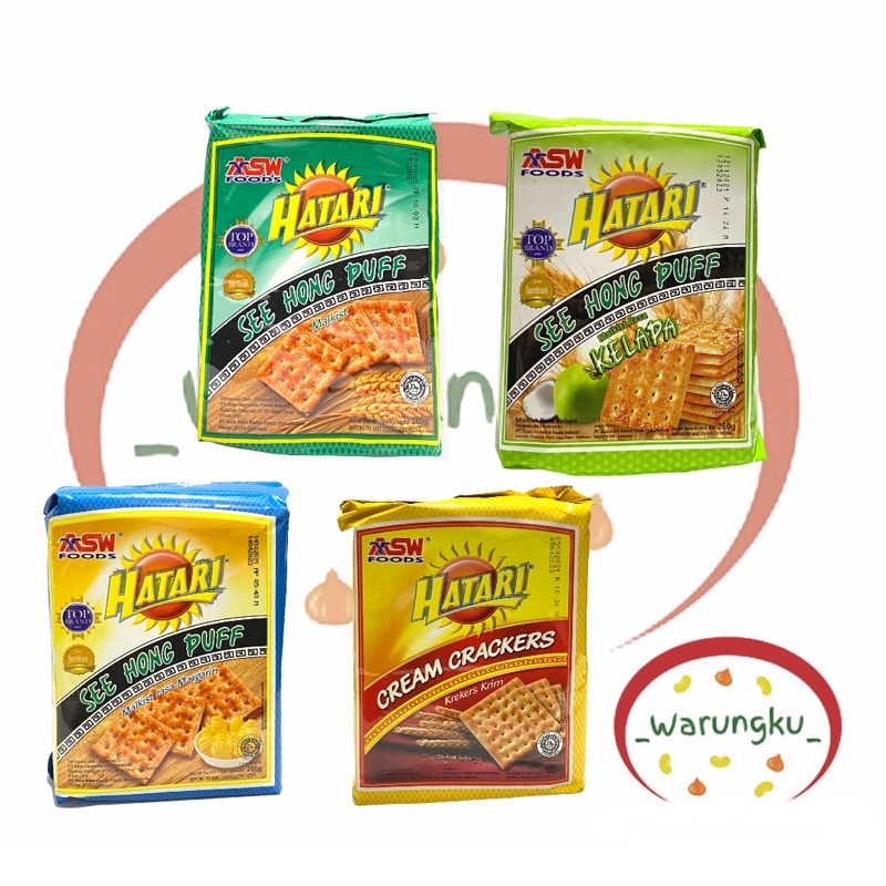 Jual BISKUIT GABIN HATARI 260GR SEE HONG PUF RASA ORIGINAL MALKIST ...