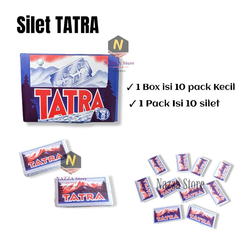 Jual TATRA Silet 1 pack | Shopee Indonesia