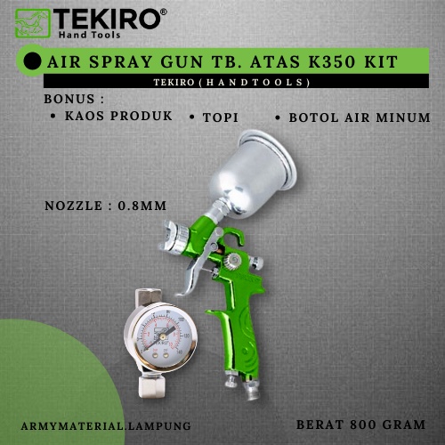 Jual Jual Semprotan Cat K350 Kit Tekiro / Air Spray Gun K350 Kit Tekiro ...