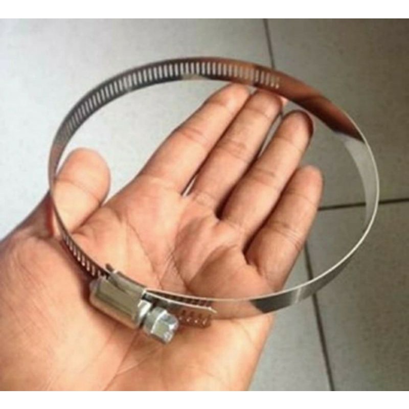 Jual klem stainles ukuran 5 inchi dan 4 inchi | Shopee Indonesia