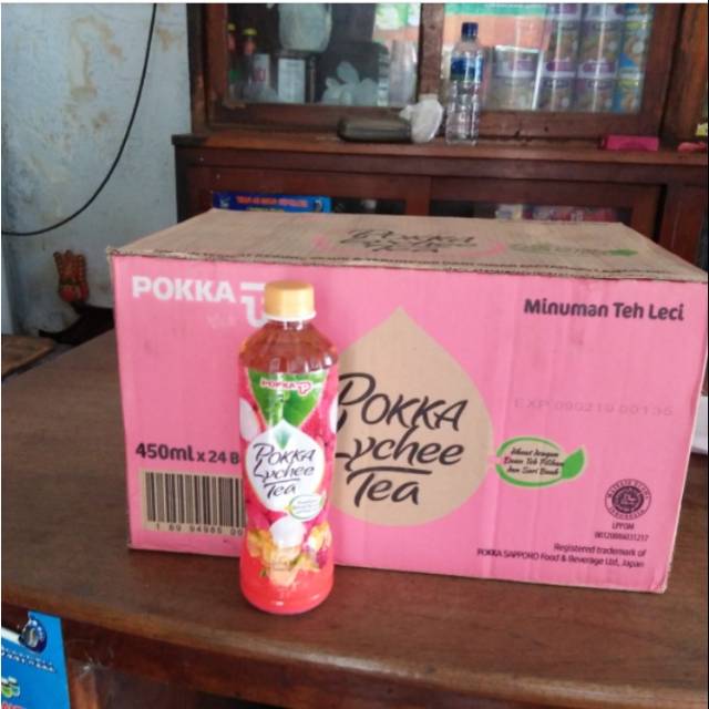 Jual Pokka Lychee Tea 450 ml | Shopee Indonesia