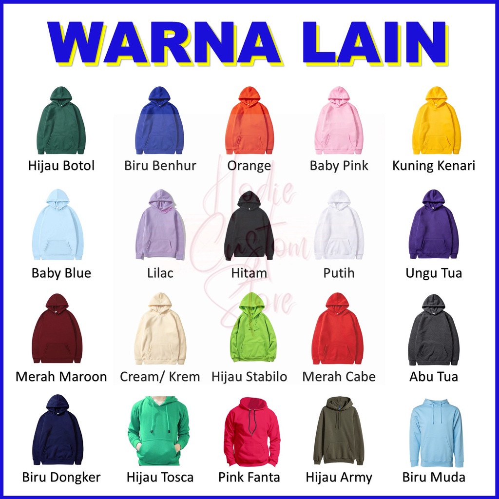 Jual Hodiee Hondie Hoedie Hoodi Houdie Hoddy Hodiie Hooodie Hooedie ...