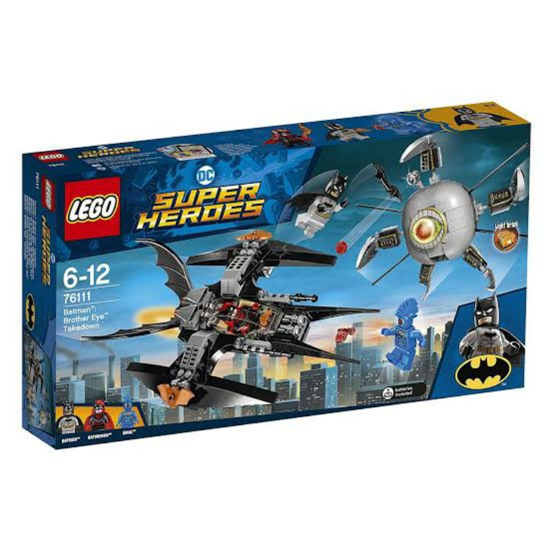 Jual Lego DC Super Heroes 76111 Batman: Brother Eye Takedown | Shopee ...