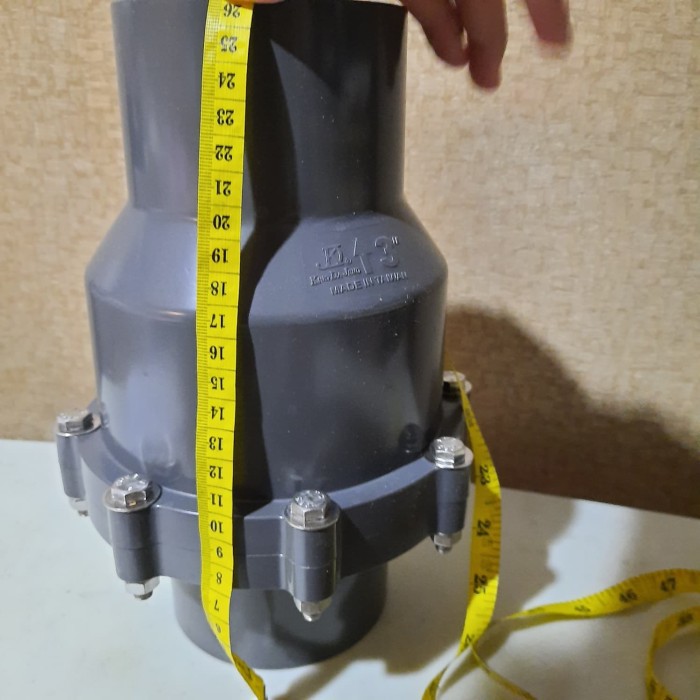 Jual Swing check valve 3" inch pvc kdj check valve 3 dem tabok 3 inchi ...