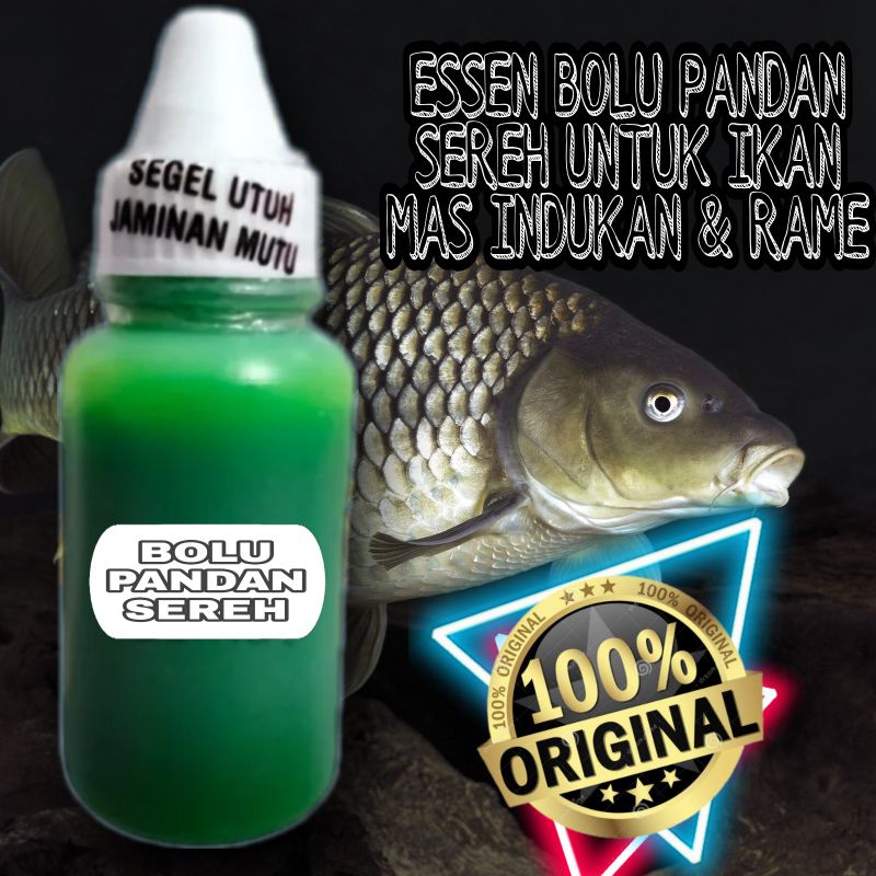 Jual Essen Bolu Pandan Sereh Untuk Ikan Mas Essen Oplosan Ikan Mas ...