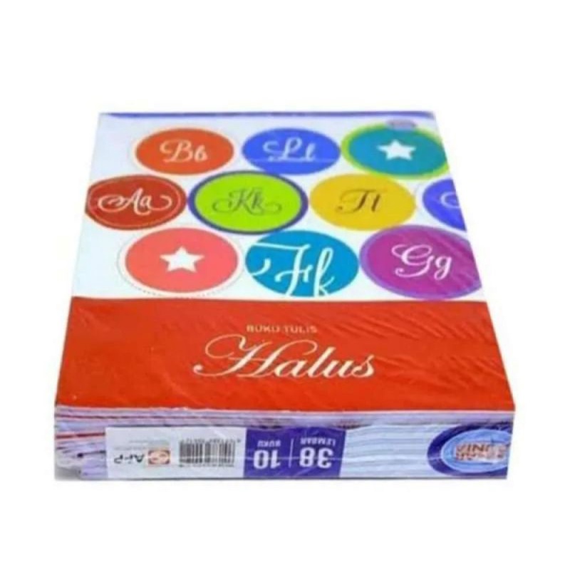 Jual buku menulis halus garis 3 sidu isi 38 lembar original / ecer ...