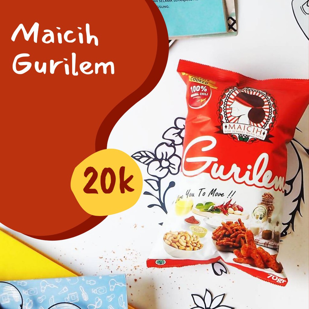 Jual Gurilem MAICIH (by Snack Mulu) | Shopee Indonesia
