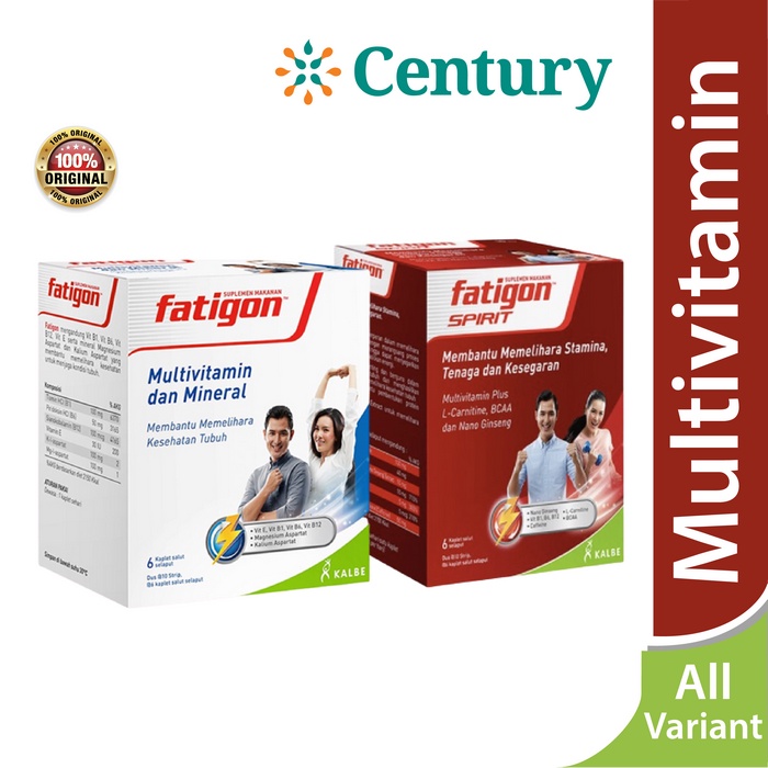 Jual Fatigon / Multivitamin / Daya Tahan Tubuh | Shopee Indonesia