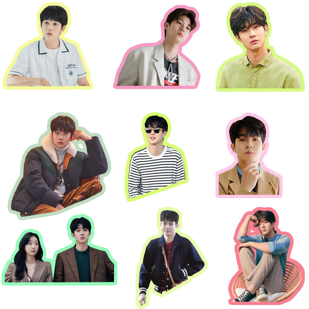 Jual Stiker Choi Woo Shik V2. Bisa CUSTOM Sticker Kim Dami | Shopee ...