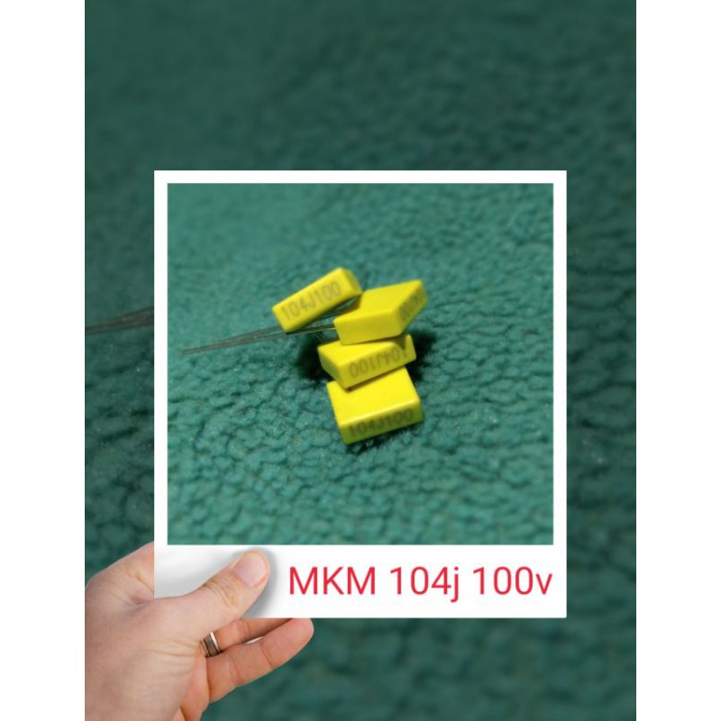 Jual kapasitor mkm 104j 100v | Shopee Indonesia