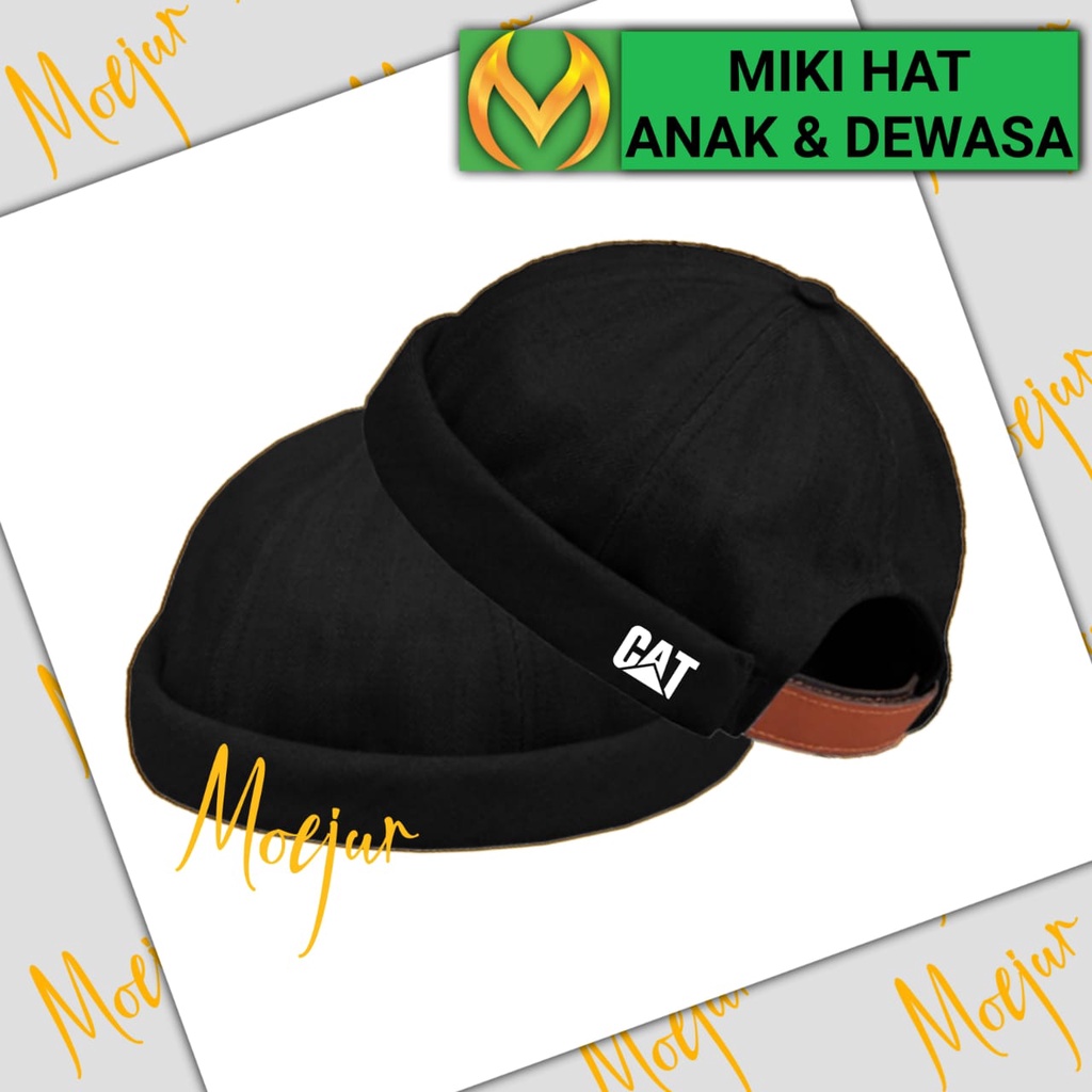 Jual Peci Miki Hat Logo Caterpillar CAT Topi Pria Kualitas Import ...