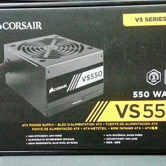 Jual Mantap Power Suplay Corsair Vs 550 Bagus | Shopee Indonesia