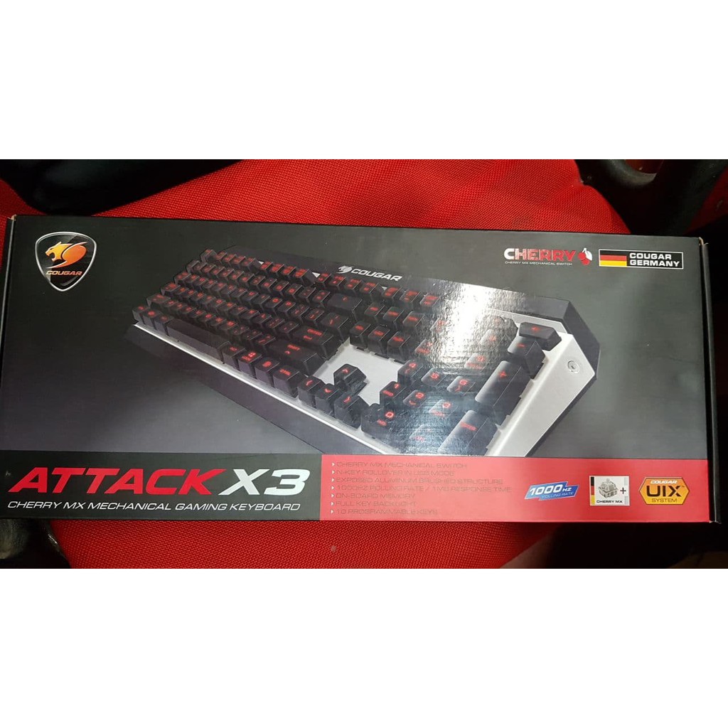Jual Keyboard Cougar Attack X3 - Keyboard Gaming Cougar Attack X3 ...