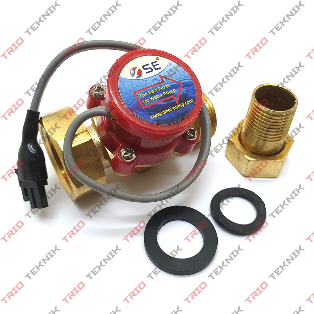 Jual Flow Switch / Otomatis Pompa Booster / Pendorong San-Ei | Shopee ...
