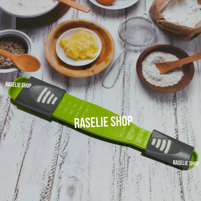 Jual Sendok Takar Geser Sendok Ukur Sliding Measuring Spoon Scale ...