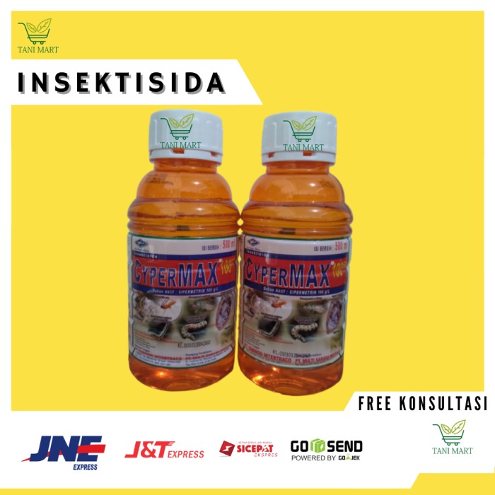 Jual Insektisida Racun Hama Tanaman Pertanian CYPERMAX 500 ml | Shopee ...