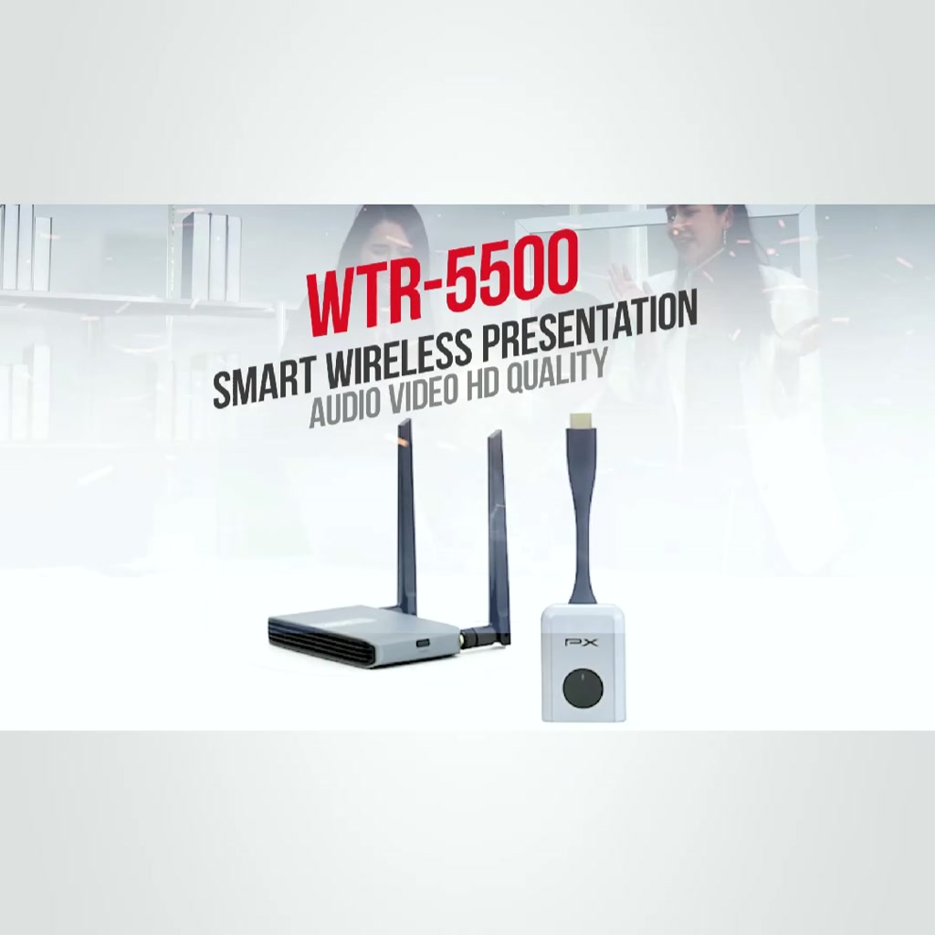 Jual Wireless HDMI Audio Video Transmitter Receiver Display TV PX WTR ...