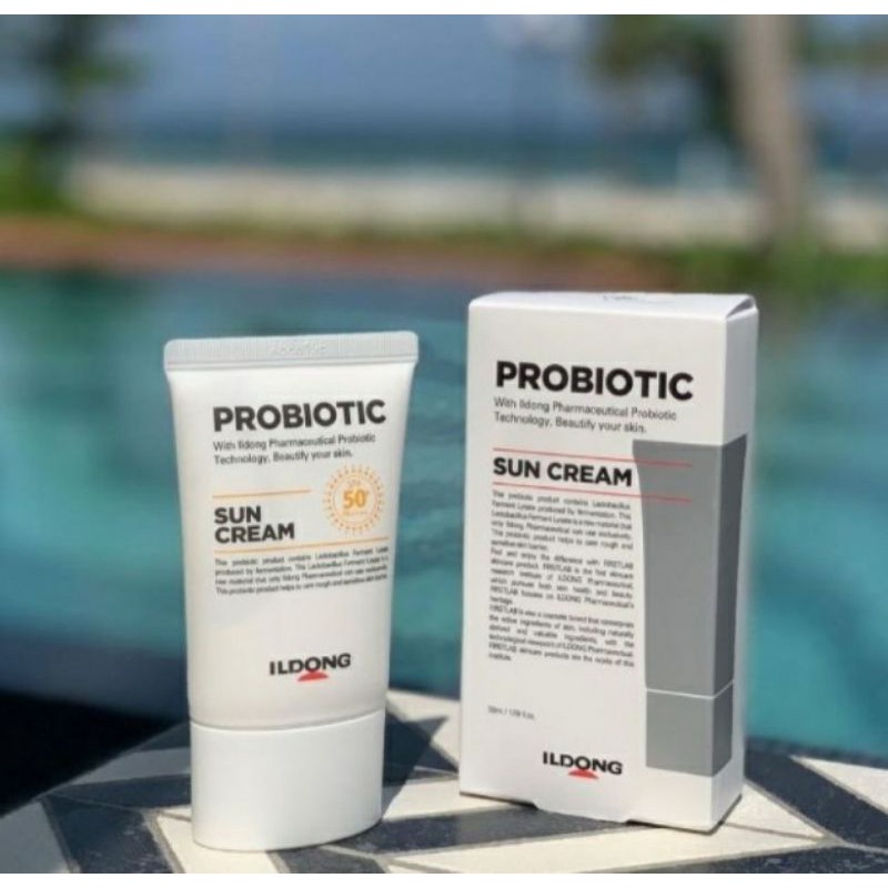 Jual FIRST LAB Probiotic ILDONG Sun Cream SPF50+ PA++++ (50ml) | Shopee ...