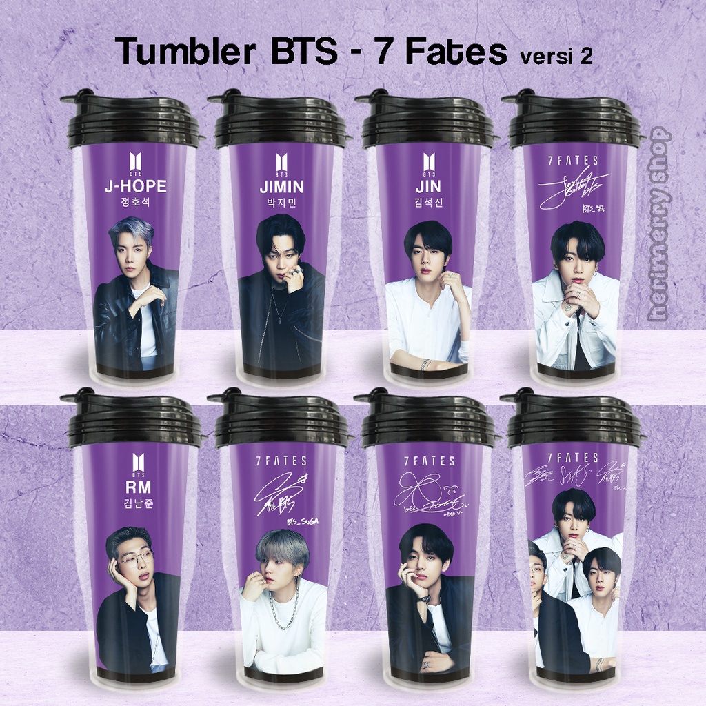 Jual Tumbler BTS 7 Fates versi 2 - Botol Minum KPOP Merchandise Murah ...