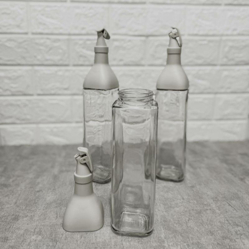 Jual Botol Kaca Refill Bumbu Dapur Cair Botol Minyak Kecap sirup Bahan ...