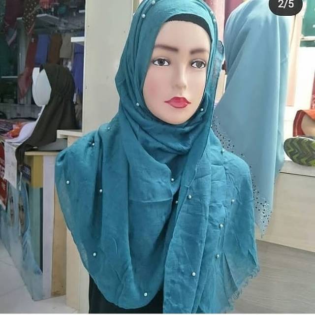 Jual Pasmina batu mutiara | Shopee Indonesia