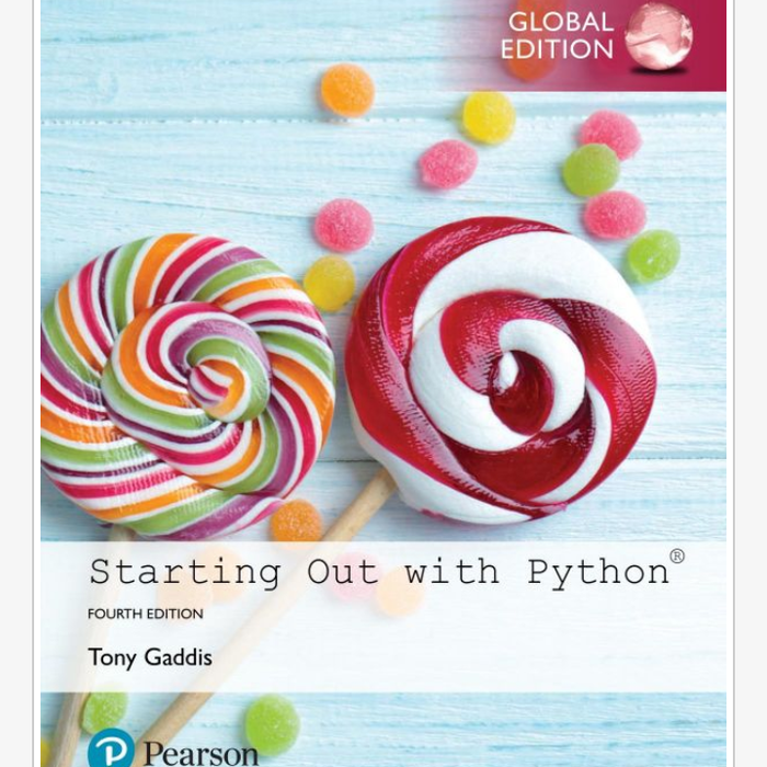 Jual Buku - Starting Out with Python, Global Edition Tony Gaddis ...