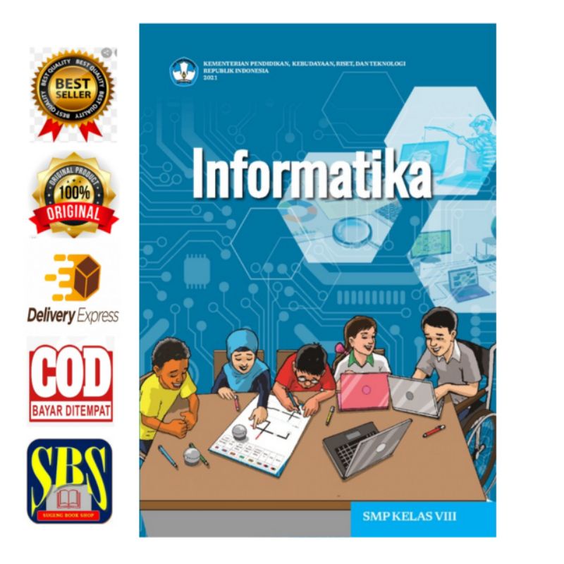 Jual BUKU INFORMATIKA SMP KELAS 8 KURIKULUM MERDEKA | Shopee Indonesia