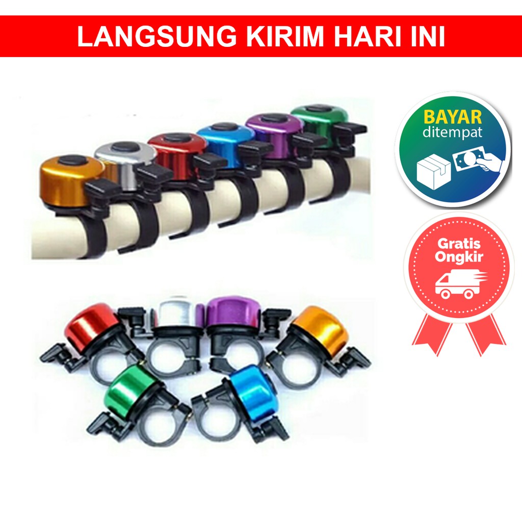 Jual Bell Bel Lonceng Klakson Sepeda Biker Bike Baisk Bicycle Klasik ...
