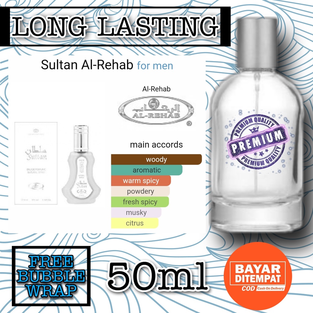 Jual Sultan Al Rehab 50ml Inspired Perfume Long Lasting - Inspirasi ...