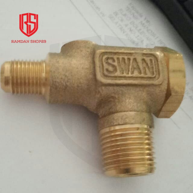Jual Check Valve / Klep Tangki / Katup Kompresor Oilless Swan Tipe DR ...