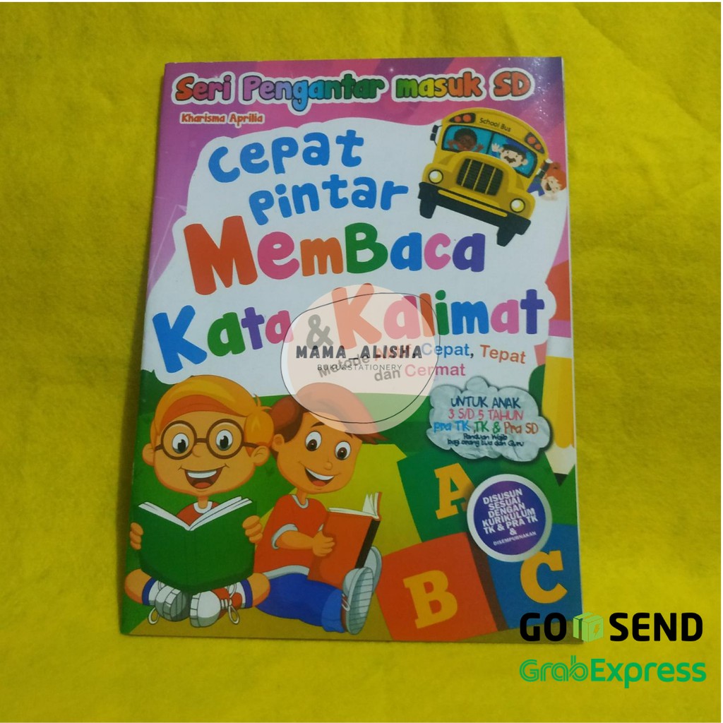 Jual Buku Anak - Cepat Pintar Membaca Kata dan Kalimat untuk PAUD TK ...