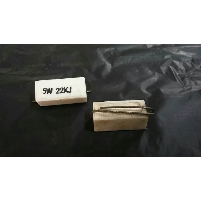 Jual Resistor 5W Watt 22K Ohm | Shopee Indonesia