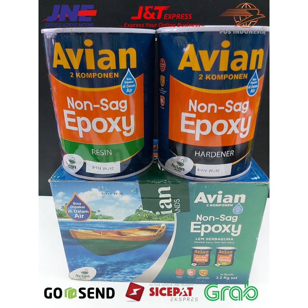 Jual LEM EPOXY AVIAN NON SAG 800gr - LEM EPOXY AVIAN NON SAG LEM EPOXY ...