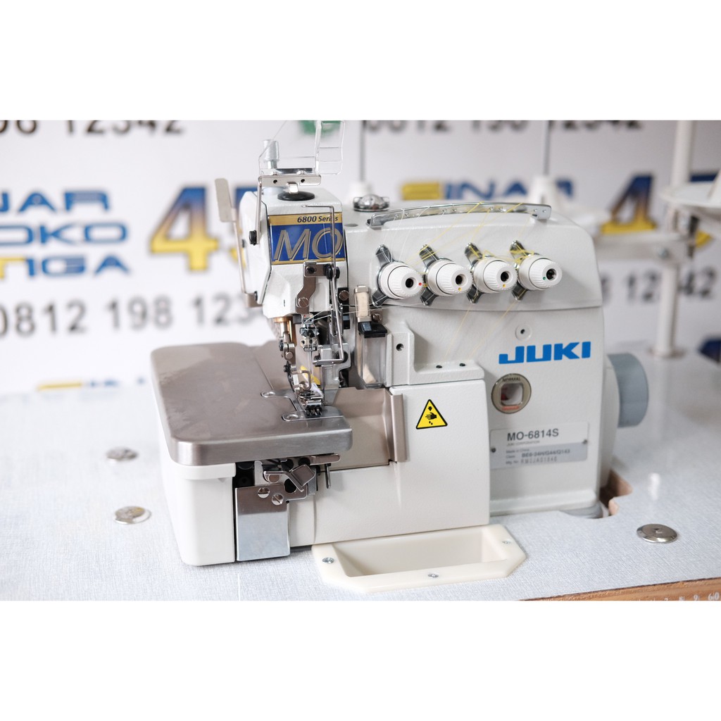 Jual MESIN JAHIT OBRAS BENANG 4 JUKI MO6814S HIGH SPEED INDUSTRI 6814S 6814 S | Shopee Indonesia