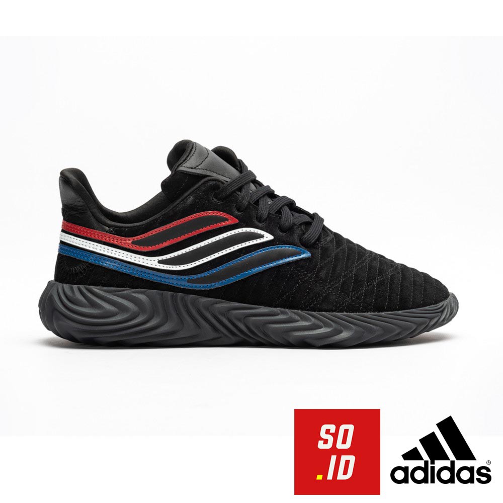 Jual ADIDAS SOBAKOV Core Black ORIGINAL 100% SEPATU SNEAKERS PRIA ...