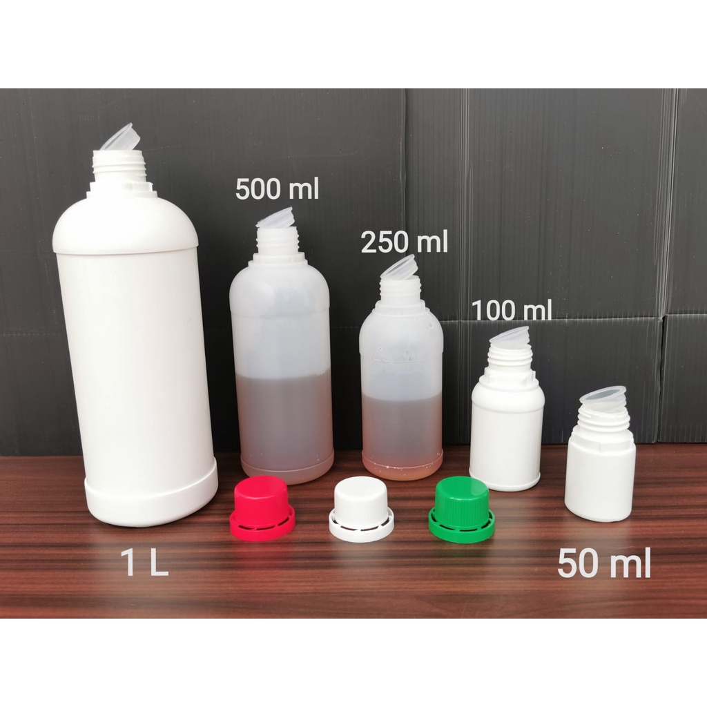 Jual OJOL - Botol LABOR AGRO HDPE 50 ml 100 ml 250 ml 500 ml 1000 ml 1 Liter | Shopee Indonesia