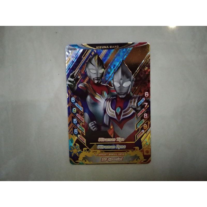 Jual Ultraman Fusion Fight R/B Ver.1: Kizuna Card (CP) Ultraman Tiga ...