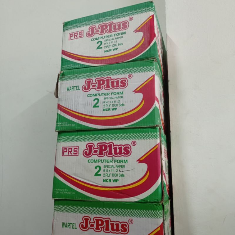 Jual J PLUS CONTINUOUS FROM 2 PLY WARNA 9.5 x 11 : 2 | Shopee Indonesia