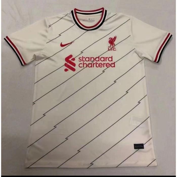 Jual Jersey Liverpool White Special Edition 2021-2022 Grade Ori 100% ...
