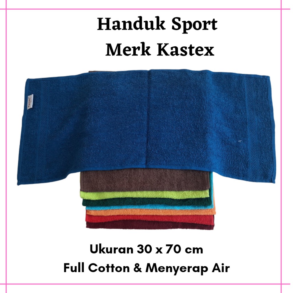 Jual HANDUK SPORT KECIL 30x70cm | Shopee Indonesia