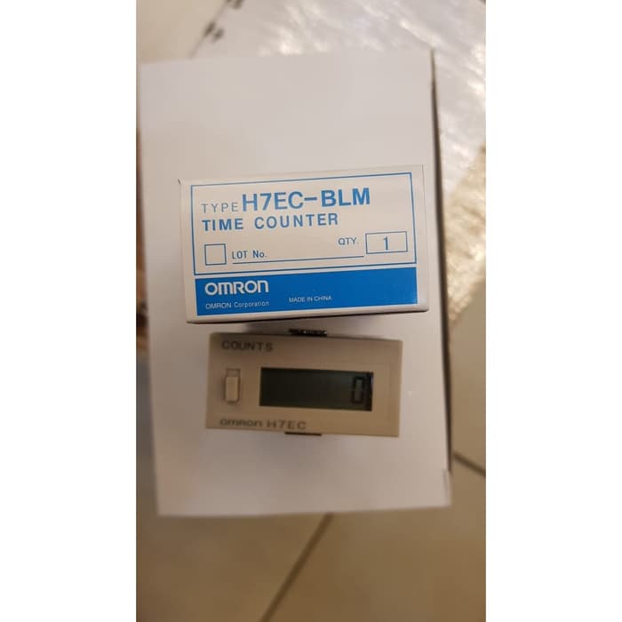 Jual Omron Digital Counter H7EC-BLM Counts H7EC Totalizer Alat Hitung ...