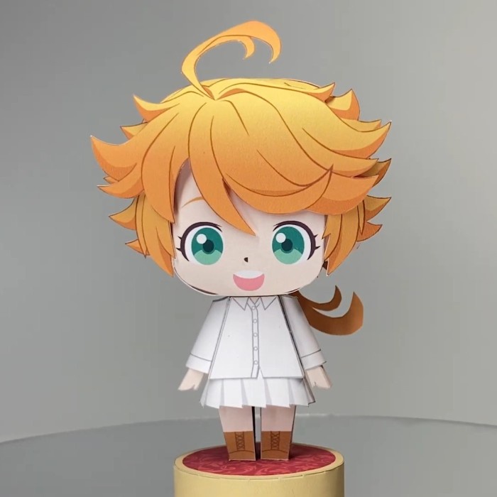 Jual Chibi Emma The Promised Neverland Papercraft | Shopee Indonesia