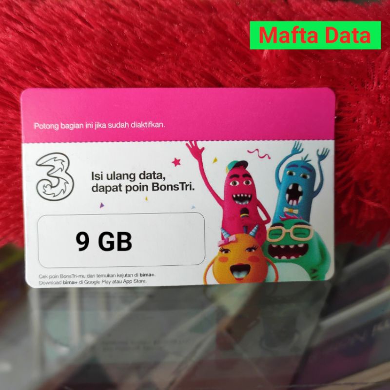 Jual Voucher Tri data 9 gb New (9gb) | Shopee Indonesia