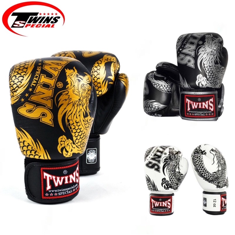 Jual Sarung Tinju Twins Special FBGVL3-49 SILVER/BLACK / boxing gloves ...