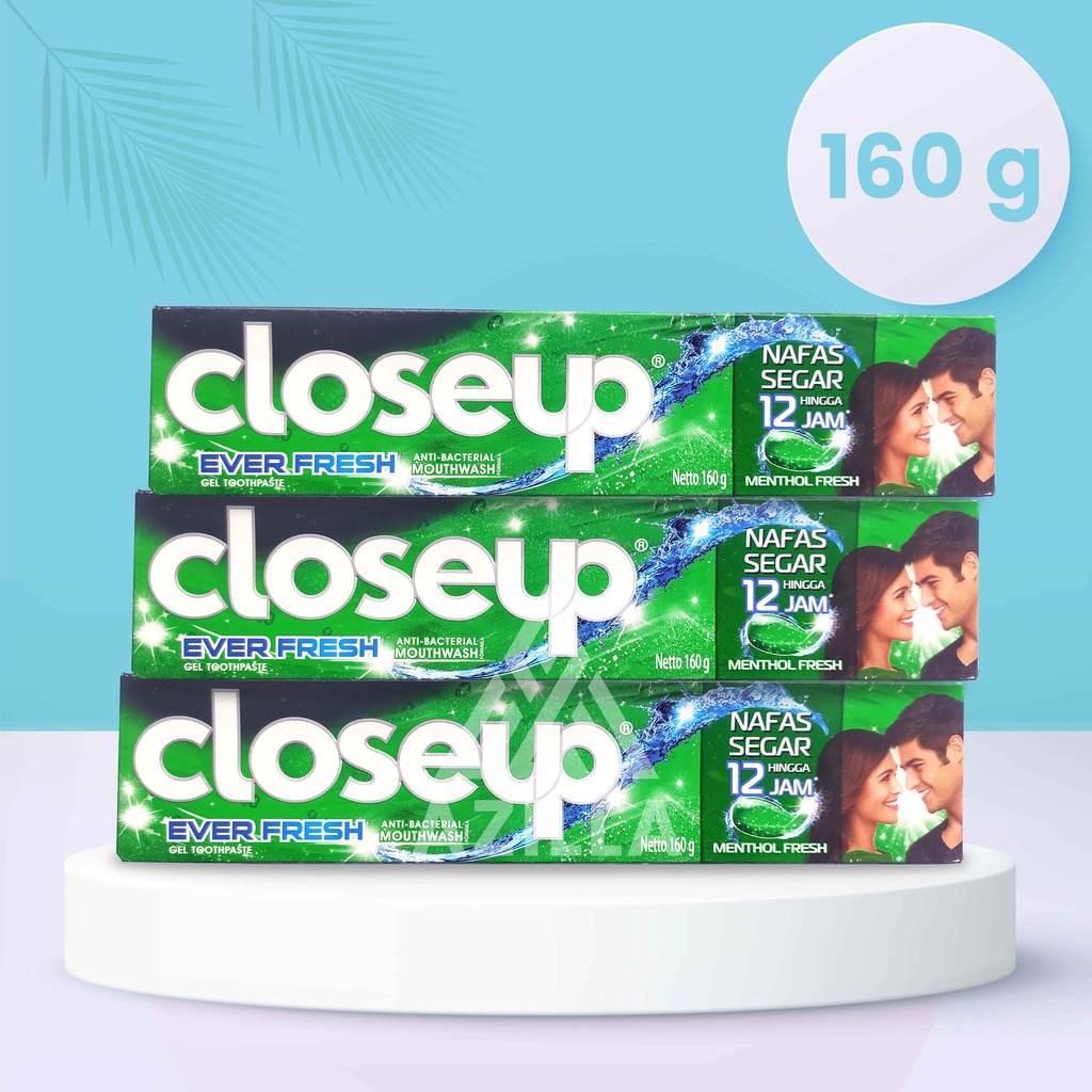 Jual Pasta Gigi Close Up 160g | Close Up Gren Ever Fresh 160g | Shopee ...