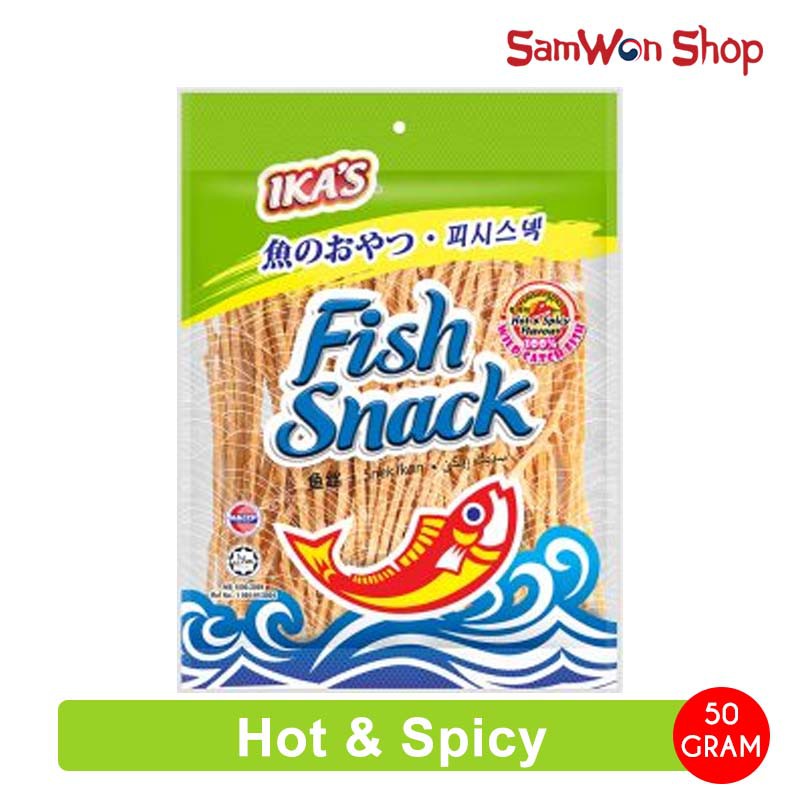 Jual FISH SNACK MERK IKA'S 50 GRAM - JUHI SNACK CEMILAN IKAN BERVARIAN ...