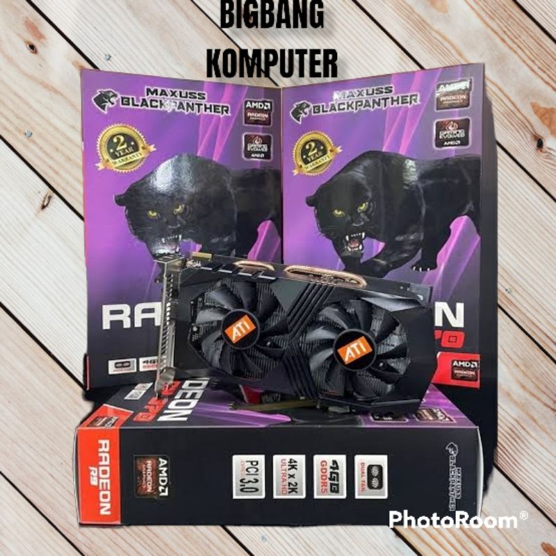 Jual Vga Gaming Radeon R9 370 4GB 256Bit DDR5 Render Design Mantap | Shopee Indonesia