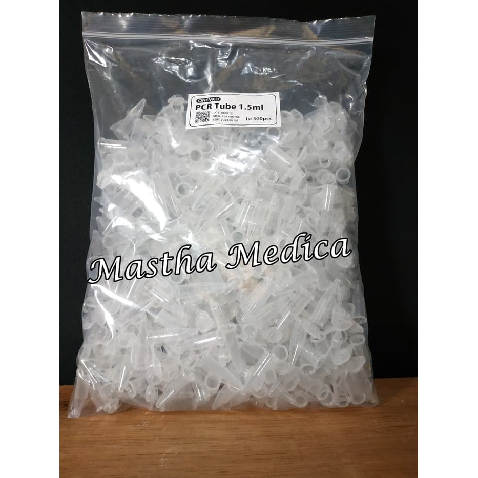 Jual PCR TUBE / POLYMERASE CHAIN REACTION ONELAB 1,5 ML ISI 500 PCS ...