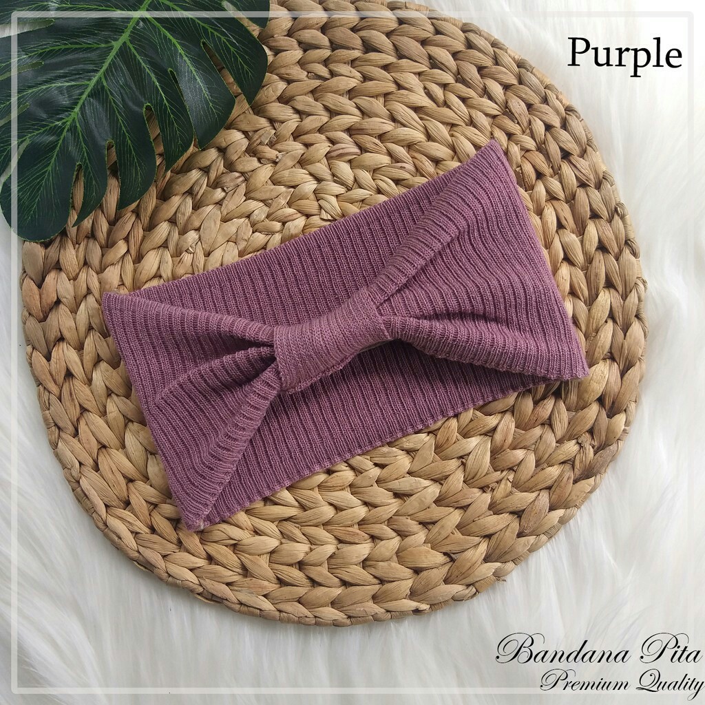 Jual [New Product]CIPUT RAJUT BANDO PITA PREMIUM/BANDANA PITA | Shopee ...